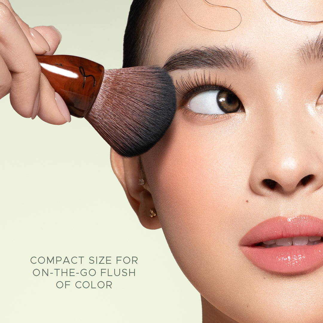 Compact Blush Brush – Strokes Beauty Lab